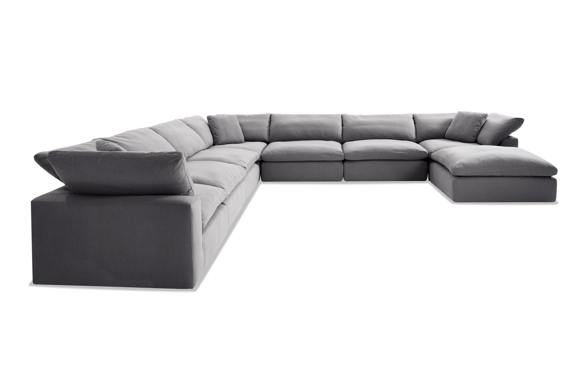 Dream Gray Modular 8 Piece Sectional | Bobs.com