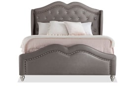 Diva II Queen Upholstered Bed | Bob's Discount Furniture