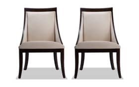 Set of 2 Coco Swoop Chairs | Bob's Discount Furniture