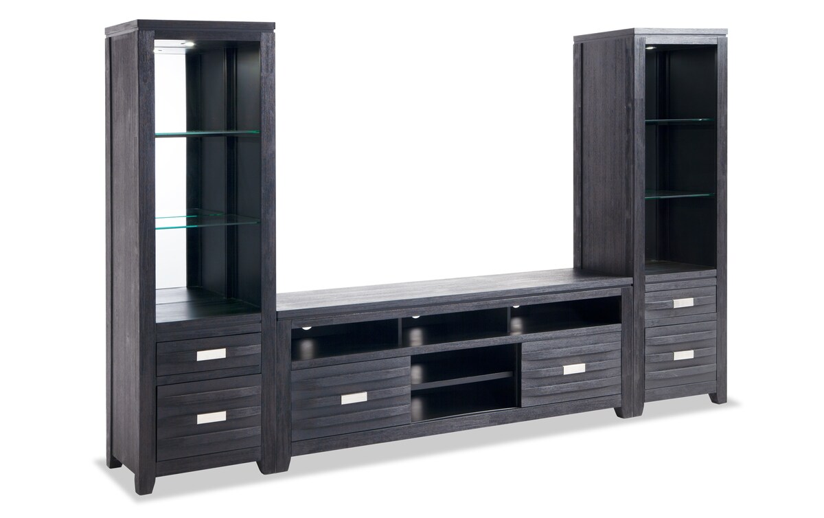 Elevations 3-pc. Wall Unit w/ 70'' TV Console | 70