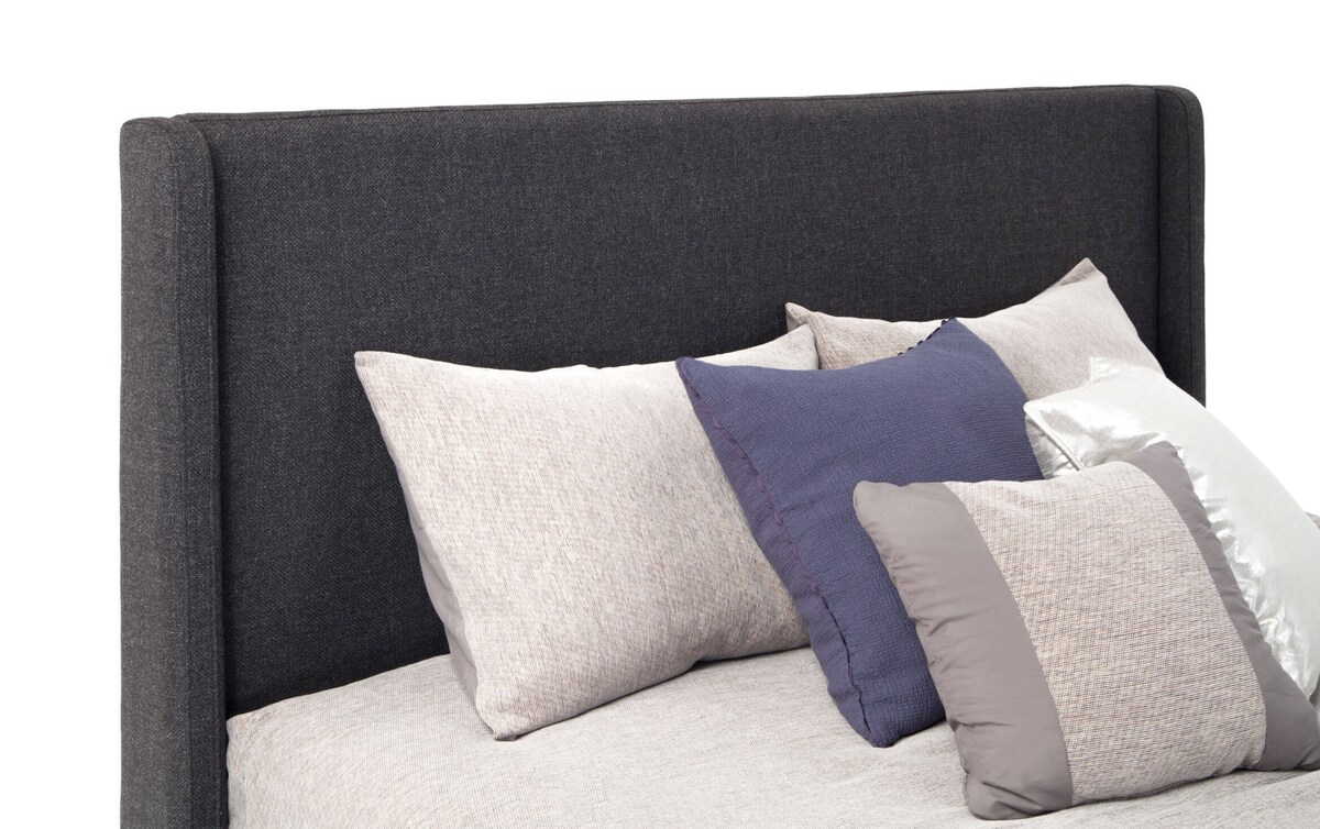 Copenhagen Queen Onyx Upholstered Bed | queen | Bob's Discount ...