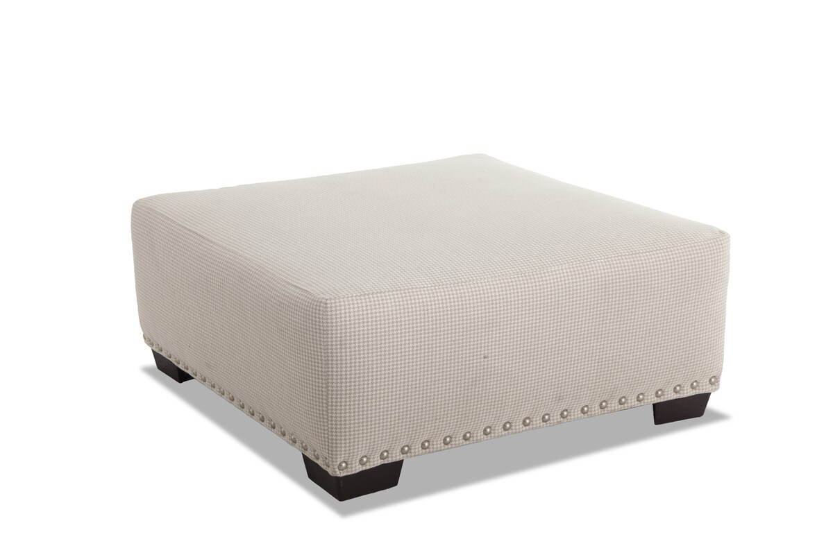 Cottage Chic Beige Ottoman | beige_color | Bob's Discount Furniture ...