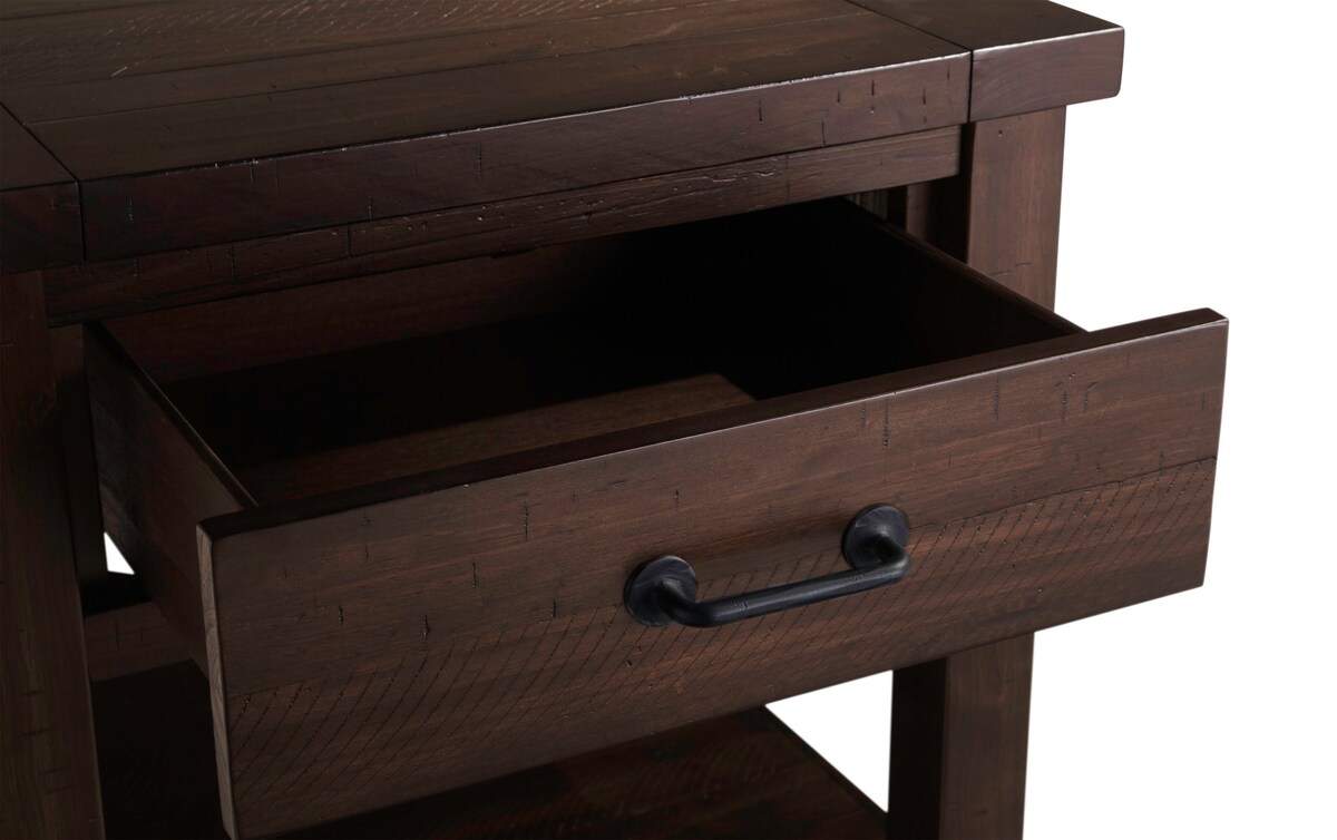 Montana 3 Piece Brown Coffee Table Set with 1 End Table and 1 Chairside ...