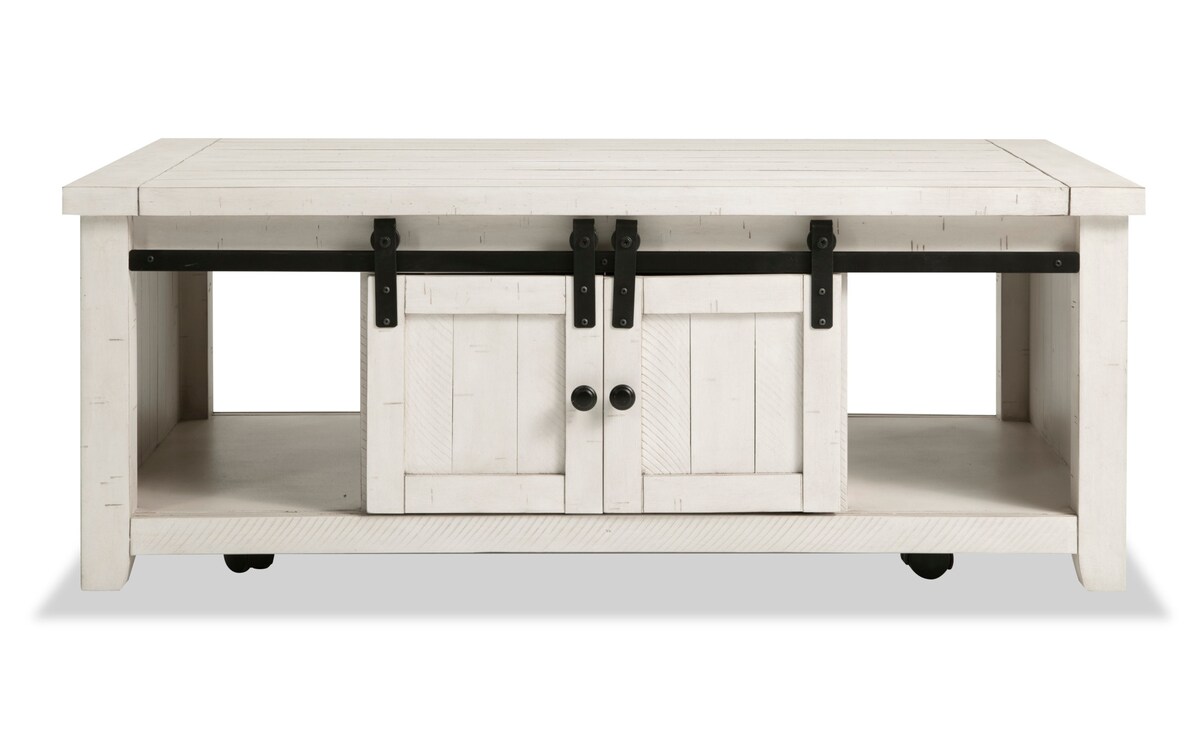 Montana 3 Piece White Coffee Table Set with 1 End Table and 1 Chairside ...