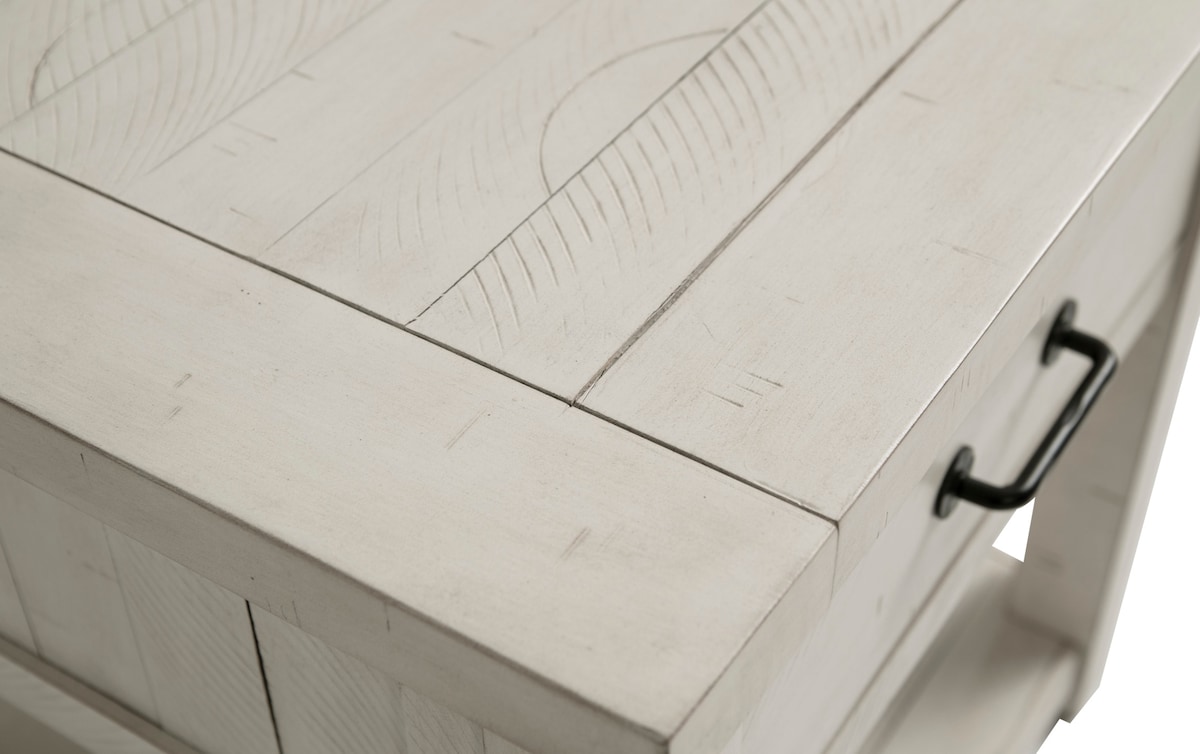 Montana 3 Piece White Coffee Table Set with 1 End Table and 1 Chairside ...