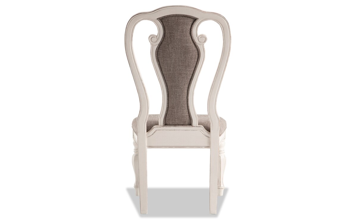 Scarlett Splat Back Side Chair | white_finish