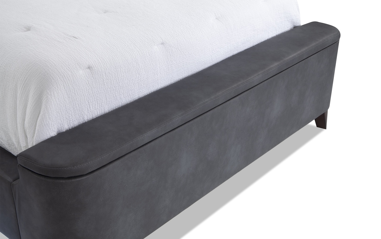 Upholstered bed bobs furniture store
