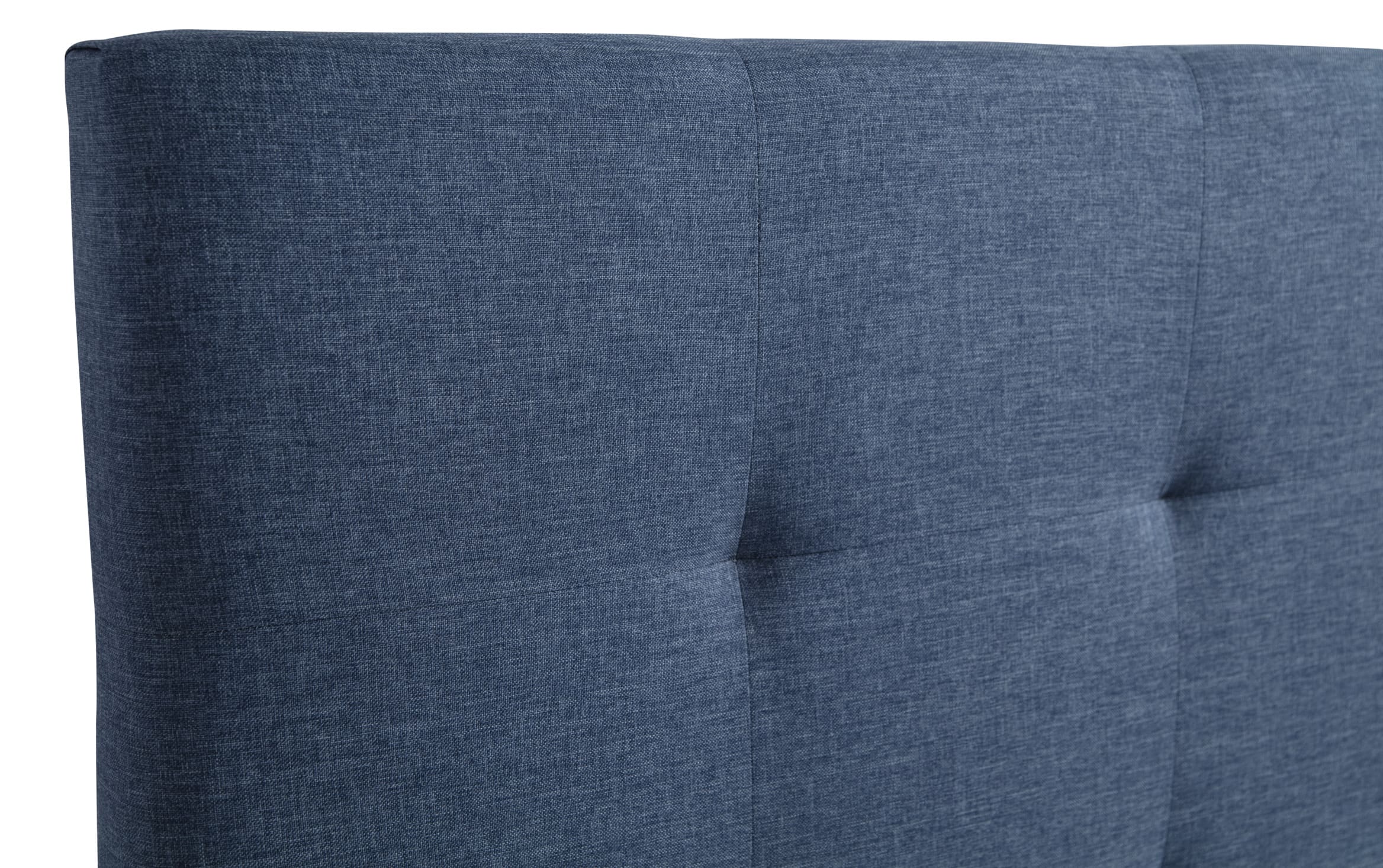 Aiden Full Blue Upholstered Headboard | blue_color