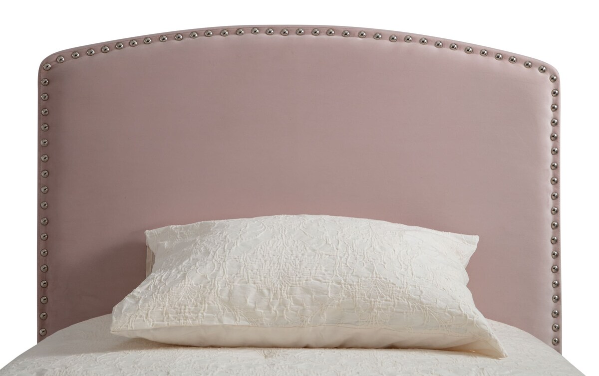 Isabella Full Pink Upholstered Bed | pink_color | Bob's Discount ...