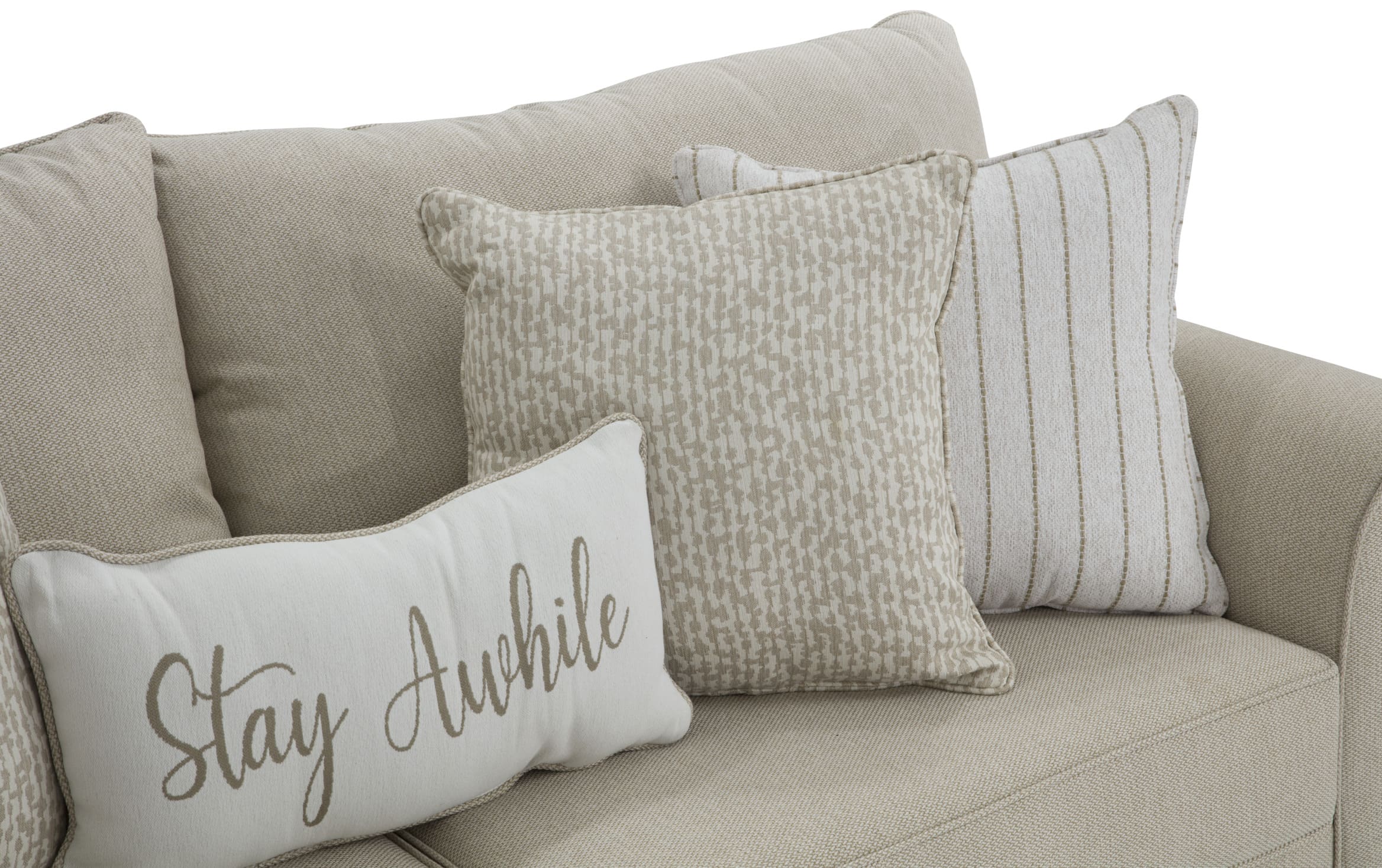 Laurel Beige Bob-O-Pedic Cooling Queen Sleeper Sofa | beige_color