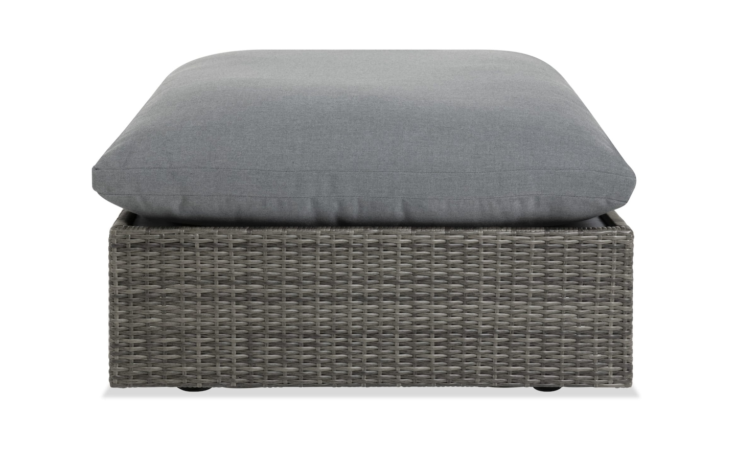 Dream Gray Outdoor Ottoman Bobs Discount Furniture And Mattress Store