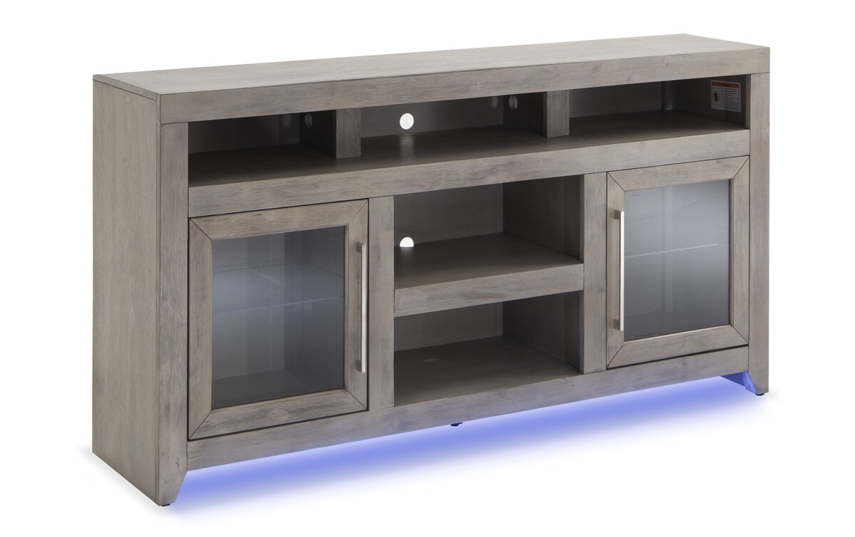 Cosmopolitan Gray 65'' TV Console | 65 | Bob's Discount Furniture ...