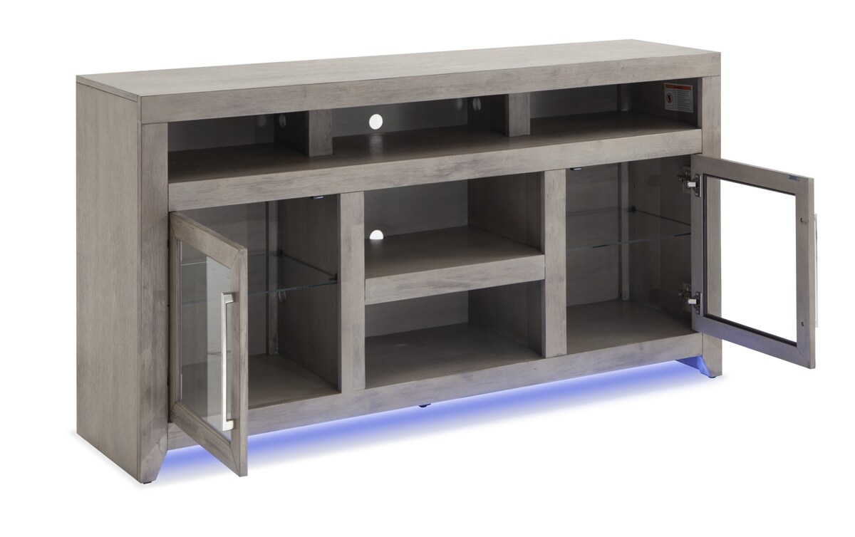 Cosmopolitan Gray 65'' TV Console | 65 | Bob's Discount Furniture ...