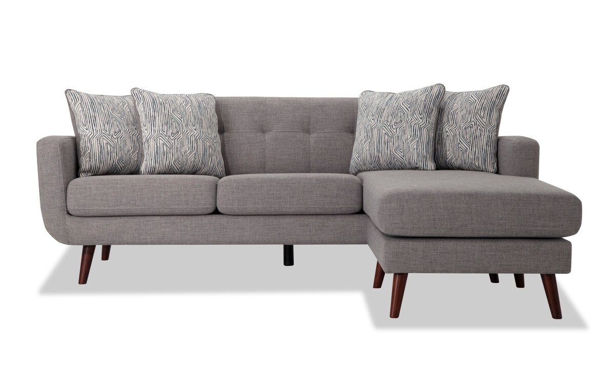 Bettie Steel Gray Chofa | gray_color | Bob's Discount Furniture ...
