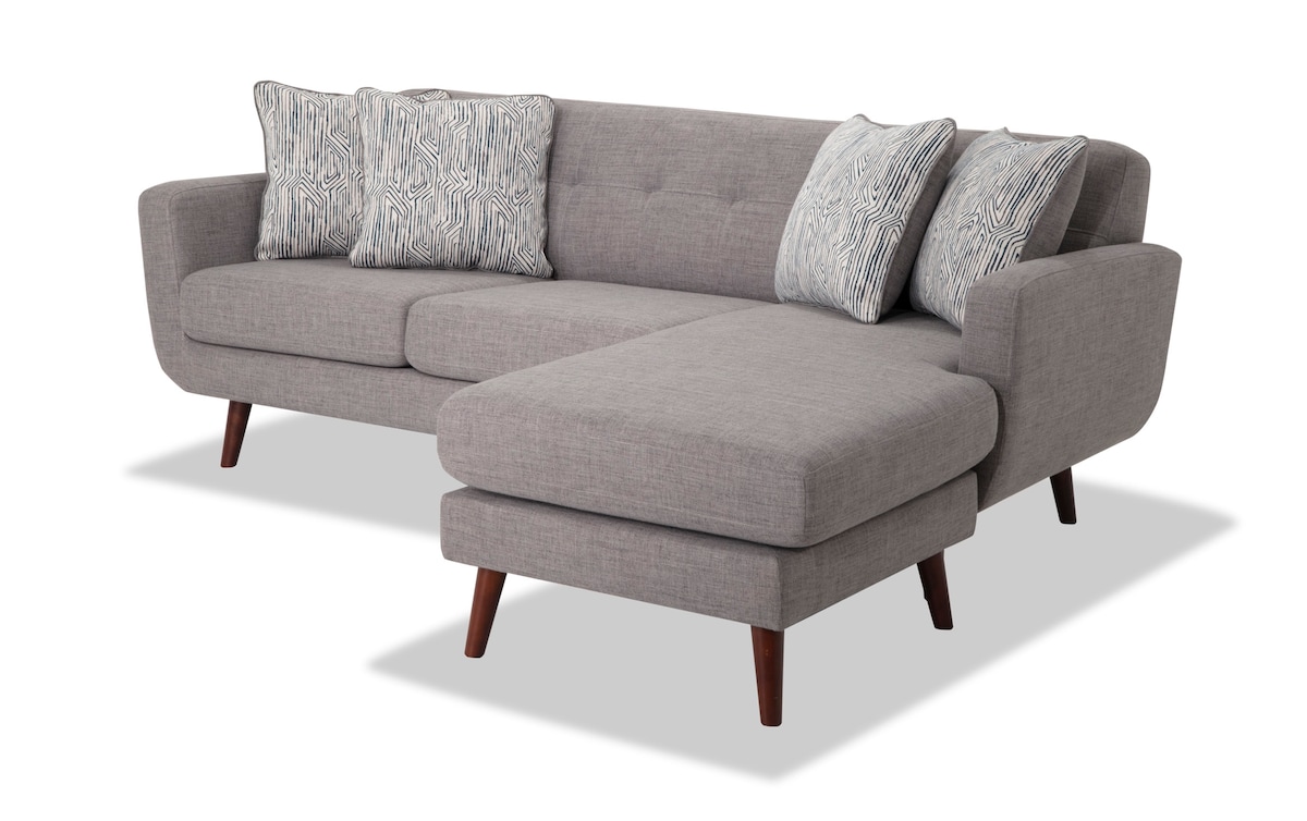 Bettie Steel Gray Chofa | gray_color | Bob's Discount Furniture ...