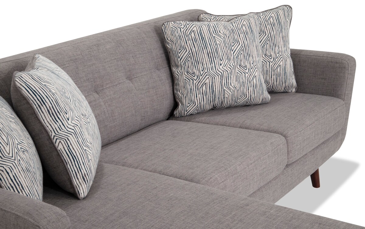 Bettie Steel Gray Chofa | gray_color | Bob's Discount Furniture ...