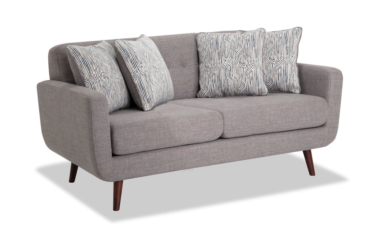 Bettie Steel Gray Chofa & Loveseat | gray_color