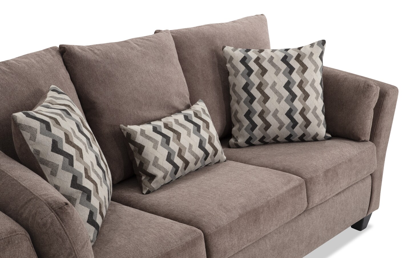 Virgo Brown 90 Sofa 2 Chairs Bob s Discount Furniture Mattress Store