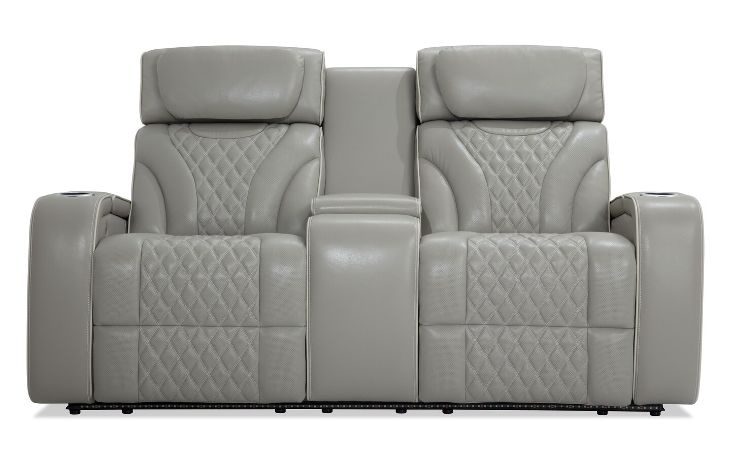 Bobs furniture leather loveseat store