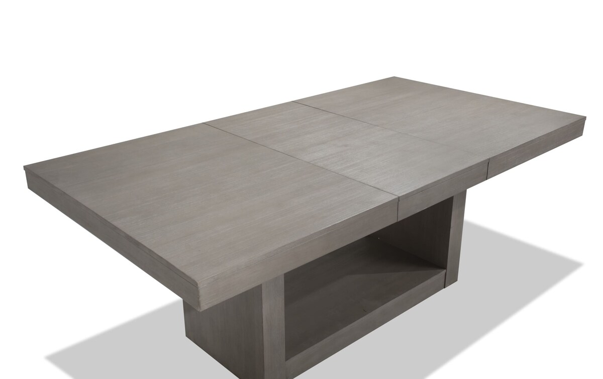 Cosmopolitan Gray Dining Table | gray_finish