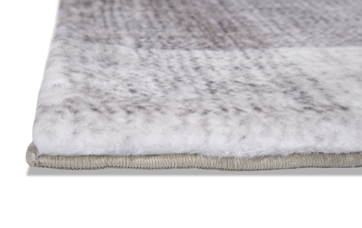 Bob-O-Pedic 5' x 7' Beige Cottage Check Angora Rug | 5-x-7 | Bob's ...