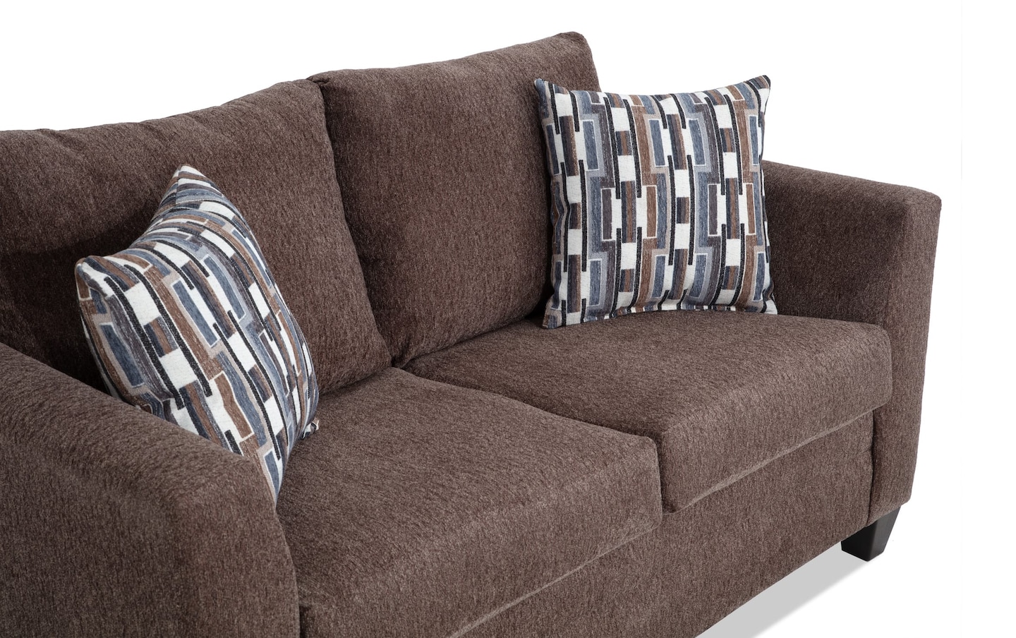 Stevie Brown 78 Sofa 65 Loveseat Bob s Discount Furniture Mattress Store