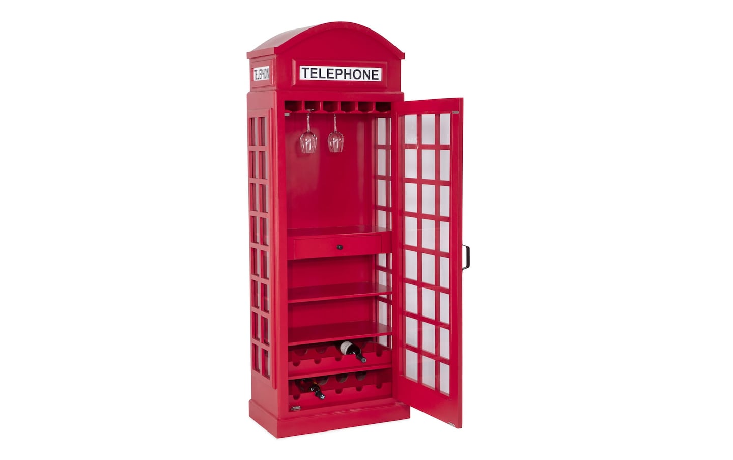 Telephone box gin cabinet store