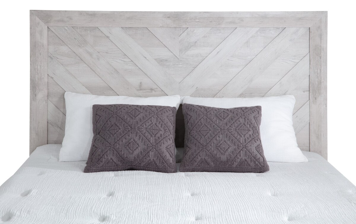 Calvin White Queen Bed | queen | Bob's Discount Furniture & Mattress Stores