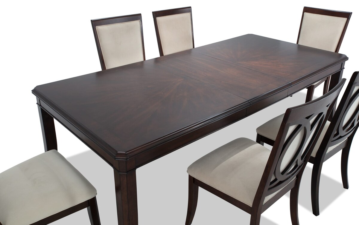 Coco II 7 Piece Dining Set with Side Chairs | cherry_finish | Bob's ...