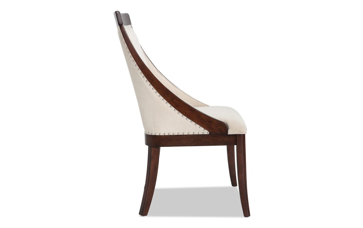 Coco II Swoop Chair | cherry_finish