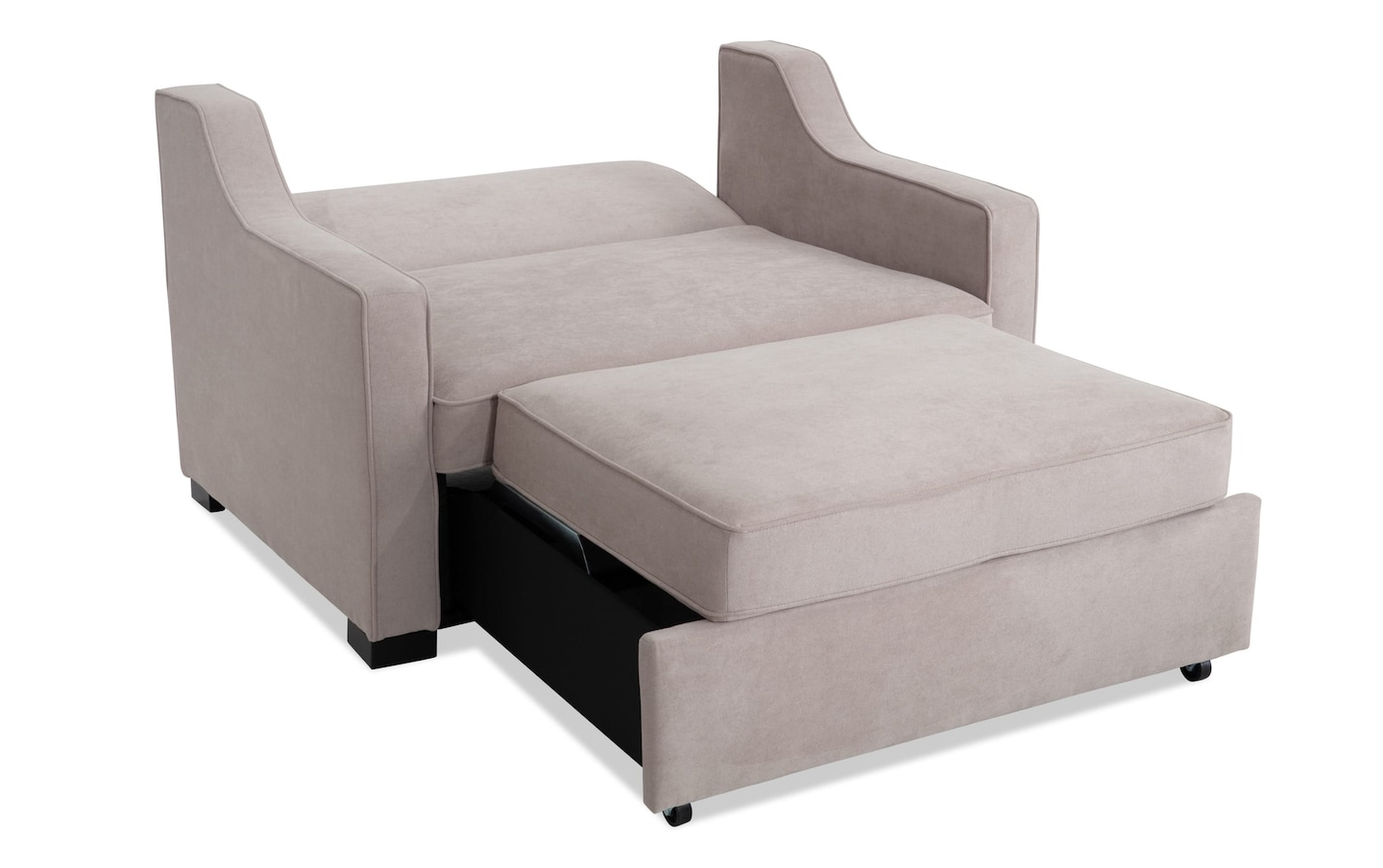 Bob O Pedic Taupe 73 Pop Up Sleeper Sofa Chair Bob s Discount Furniture Mattress Store