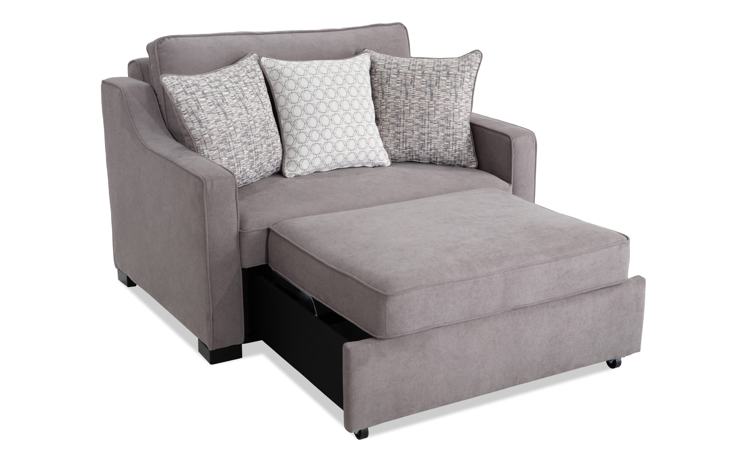 Bob-O-Pedic Gray Pop-Up Sleeper Sofa & Chair | gray_color | Bob's ...