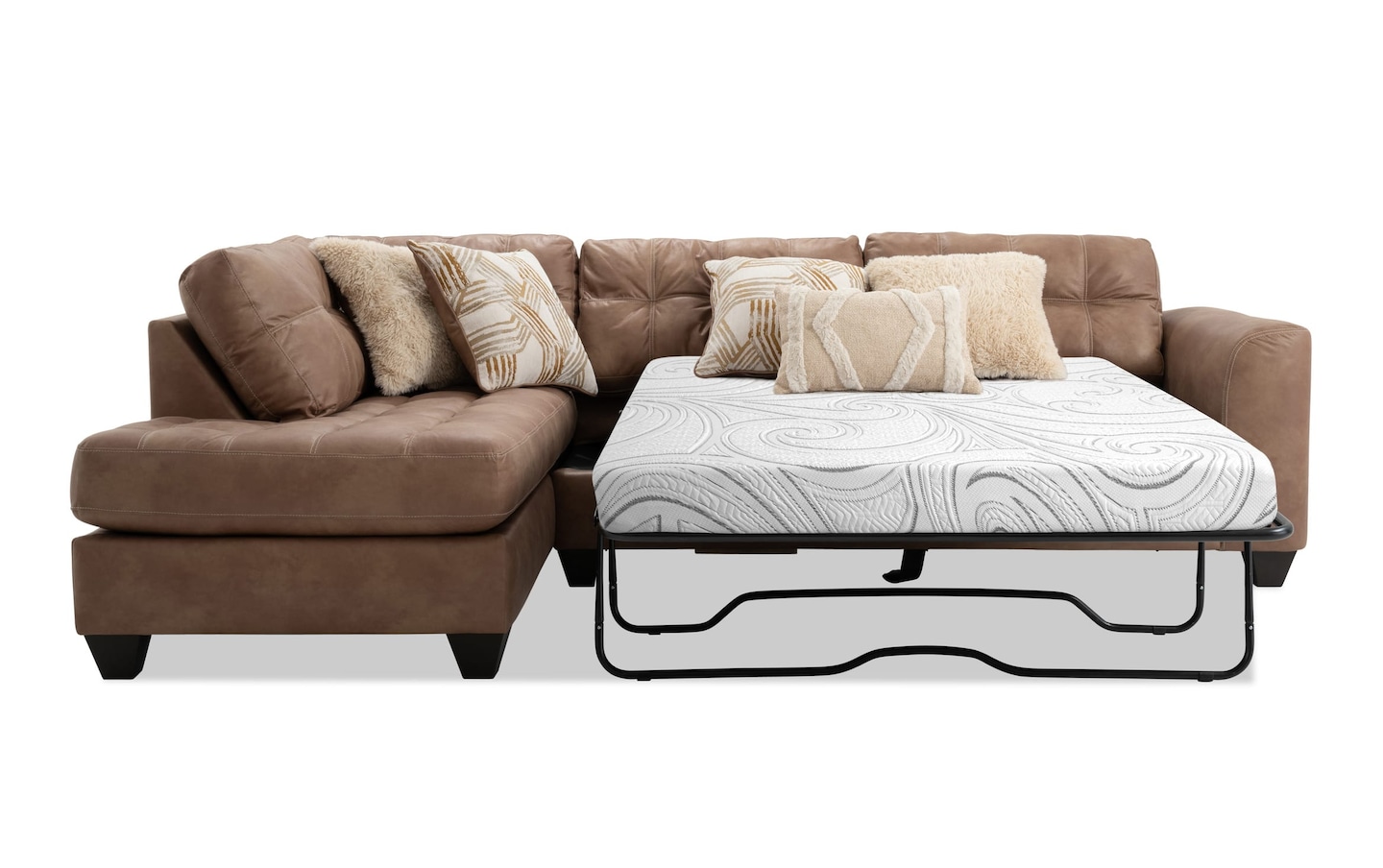 Sectional sleeper sofa bobs store