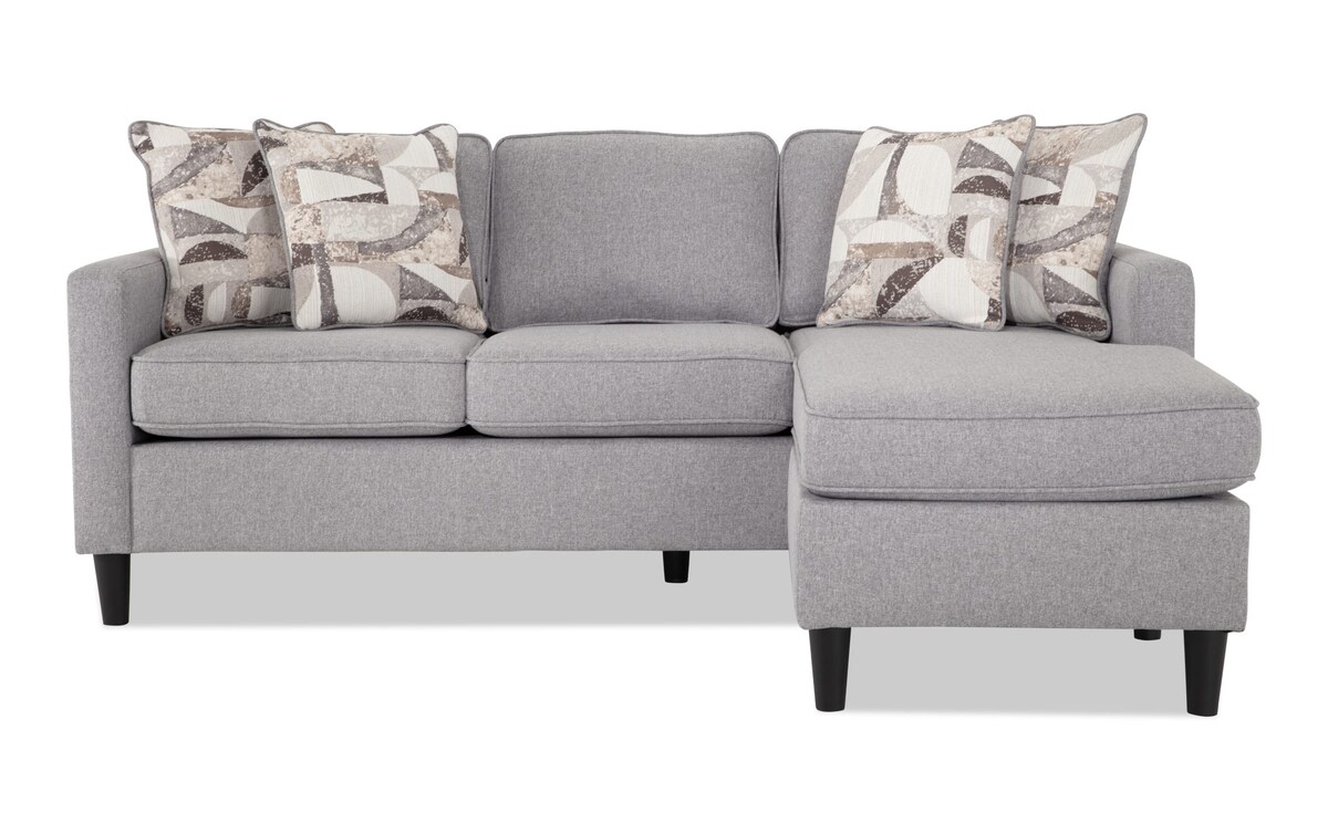 Monica 81'' Light Gray Chofa" | Bob's Discount Furniture & Mattress Store