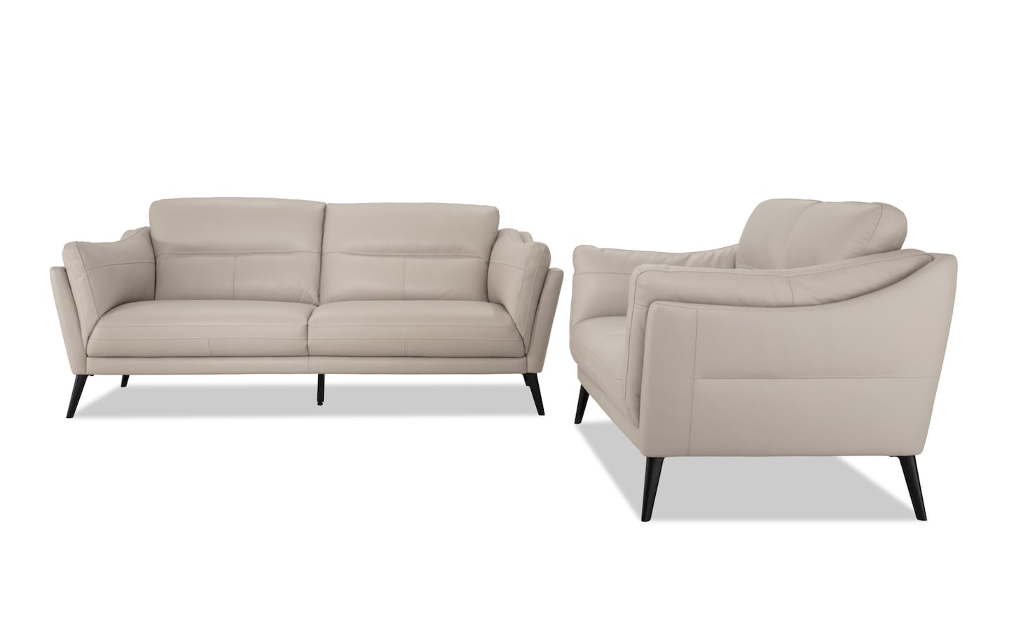Bob's discount furniture living room sets leather store
