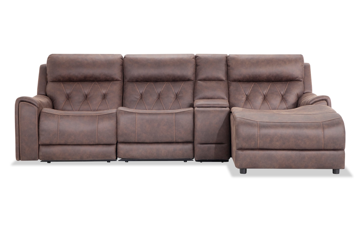 Pacifica power reclining sectional store