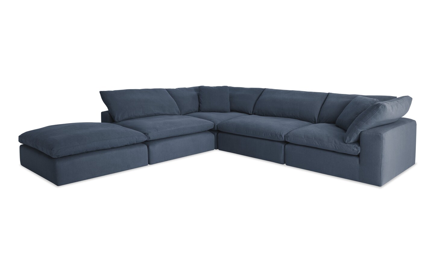Dream gray modular 5 piece sectional store