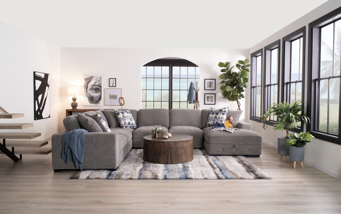 Small sectional sofa bobs furniture store