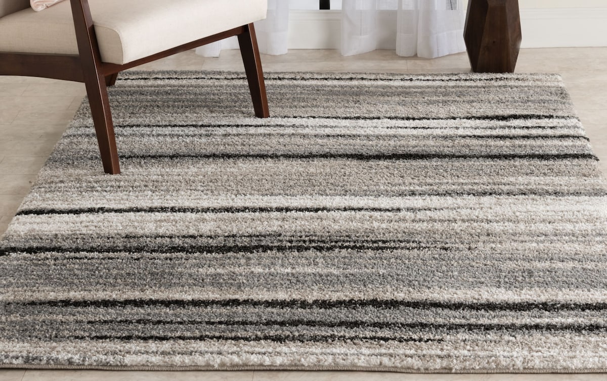 Bay 5' x 7'3'' Gray Rug | gray_color | Bob's Discount Furniture ...