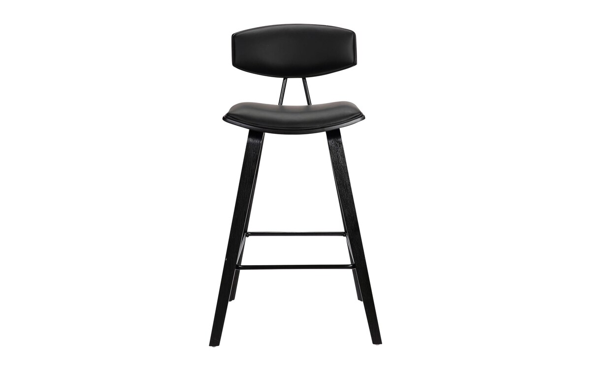 Cobie Black Counter Stool | black_color