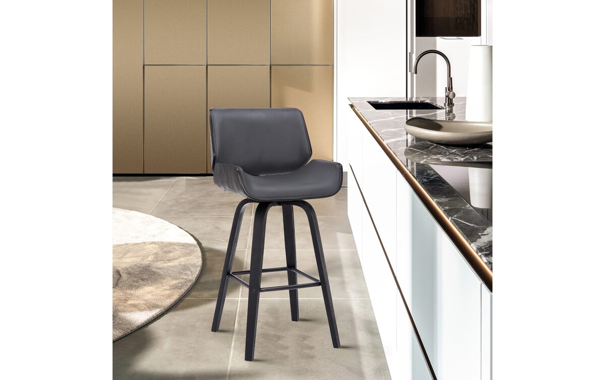 Ty Gray Bar Stool | bar-height