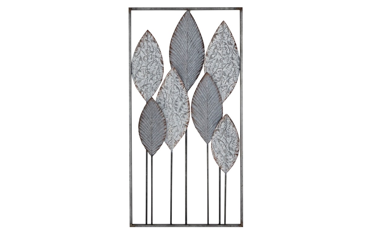 Silver Leaf Wall Decor | Bob's Discount Furniture & Mattress Store