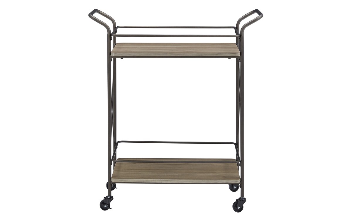 Timber Walnut Bar Cart | walnut_finish