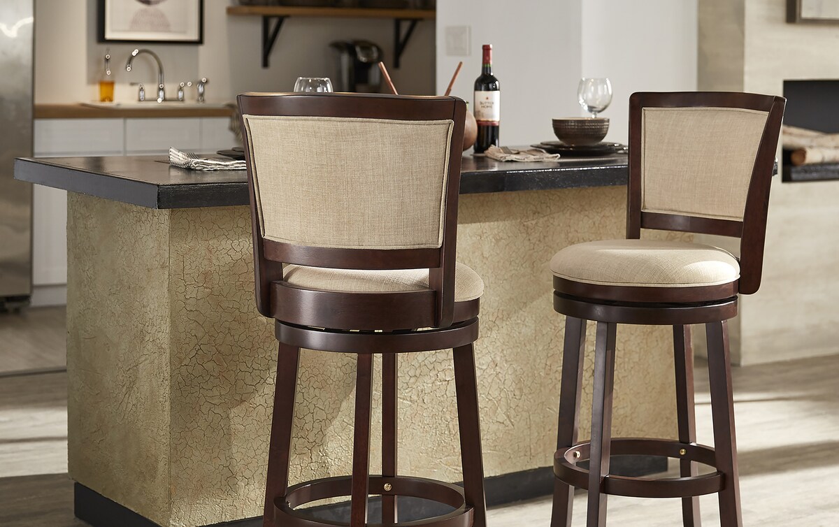 Fares Beige Bar Stool | beige_color