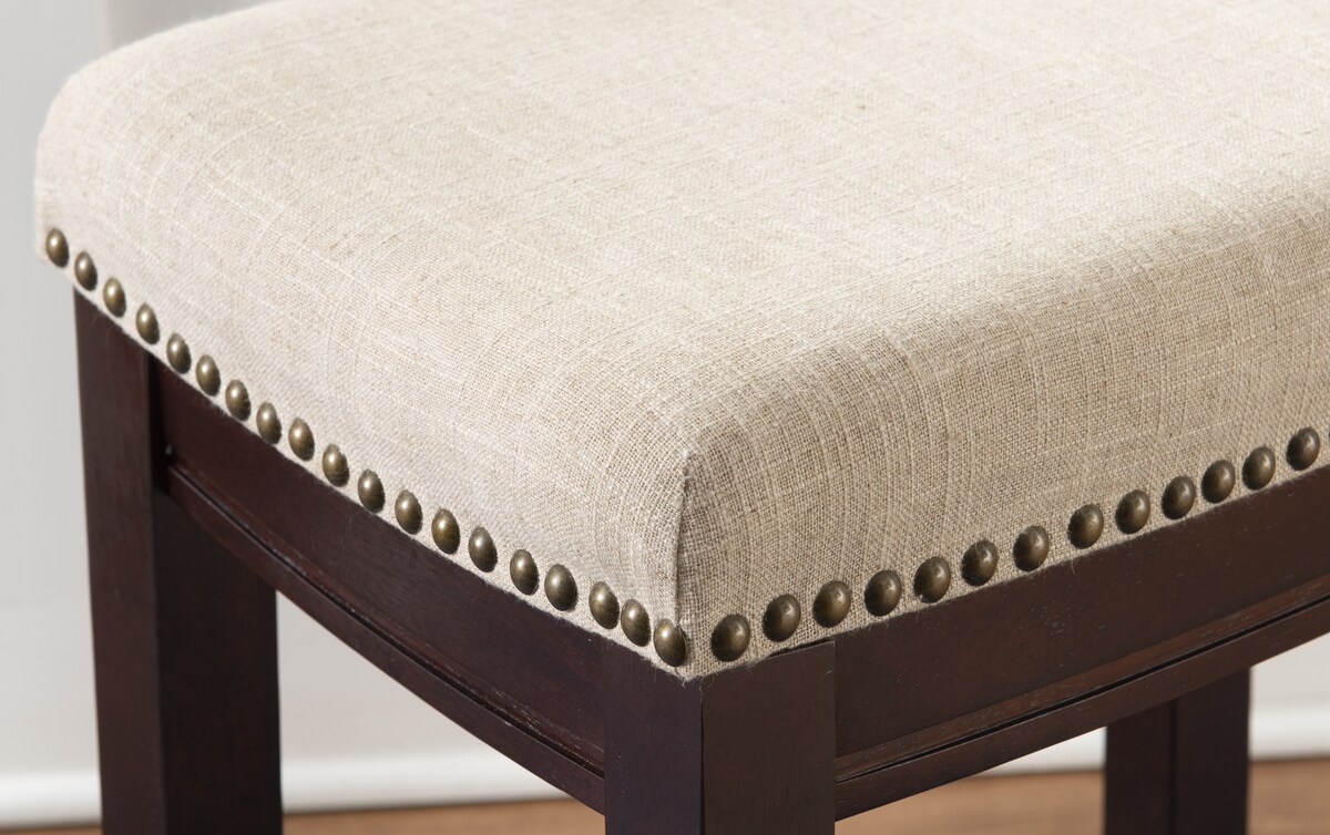 Ryann Linen Counter Stool | linen_color