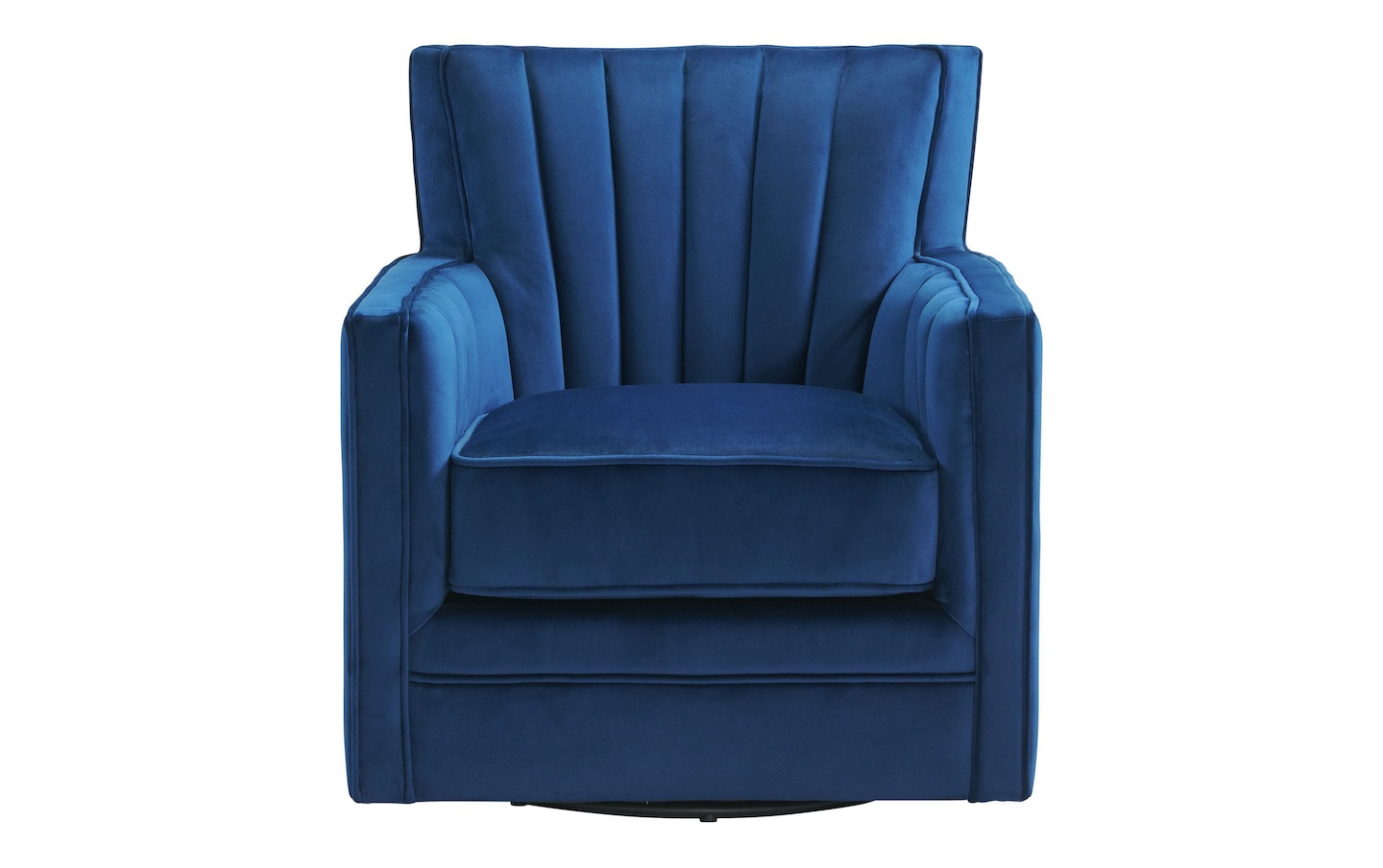 Rohan Blue Swivel Chair