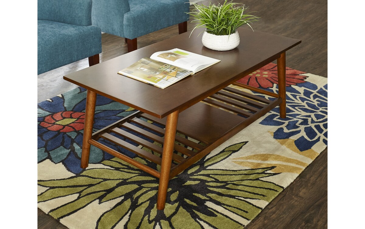 Claire Coffee Table | brown_finish