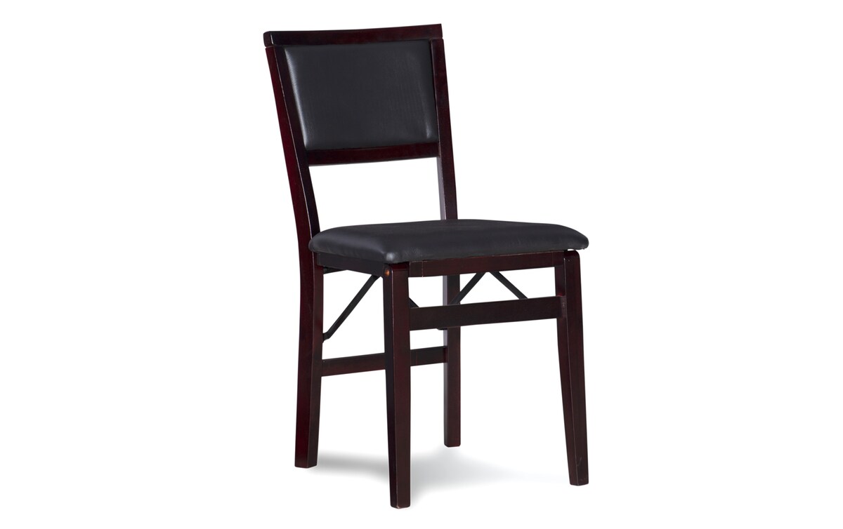 Set of 2 Kingsley Folding Chairs | espresso_finish | Bob's Discount ...