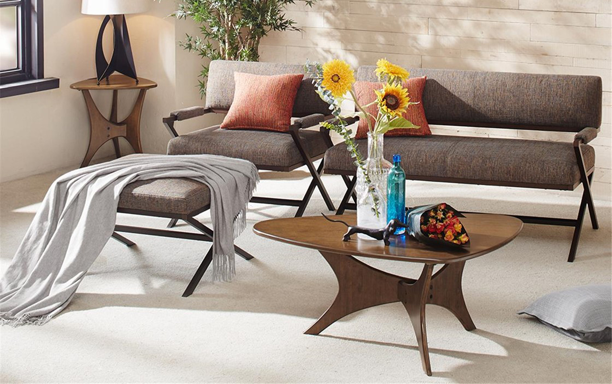 Derby Brown Coffee Table | pecan_finish | Bob's Discount Furniture ...
