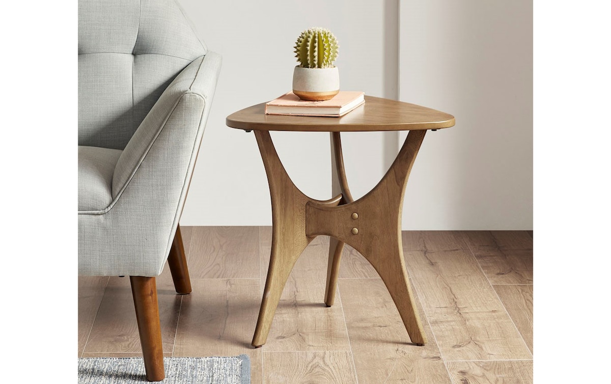 Derby Light Brown End Table | natural_finish
